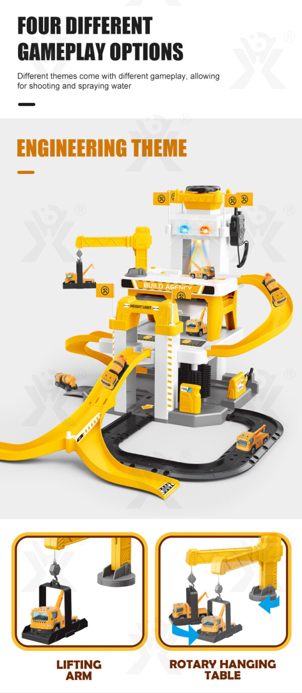 Wholesale Parking Lot Toy With Multi-Scenario Play