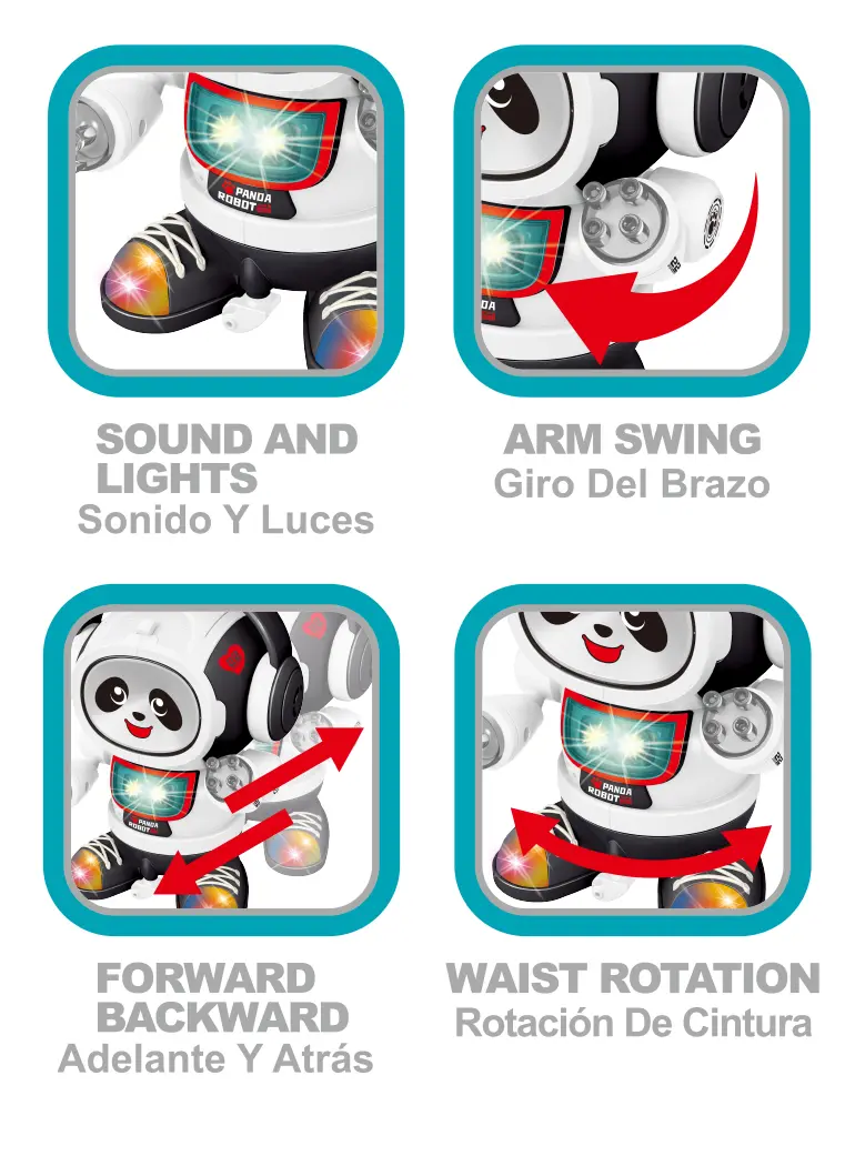 Wholesale Dancing Panda Robot Toy - RC Robot Toy Supplier