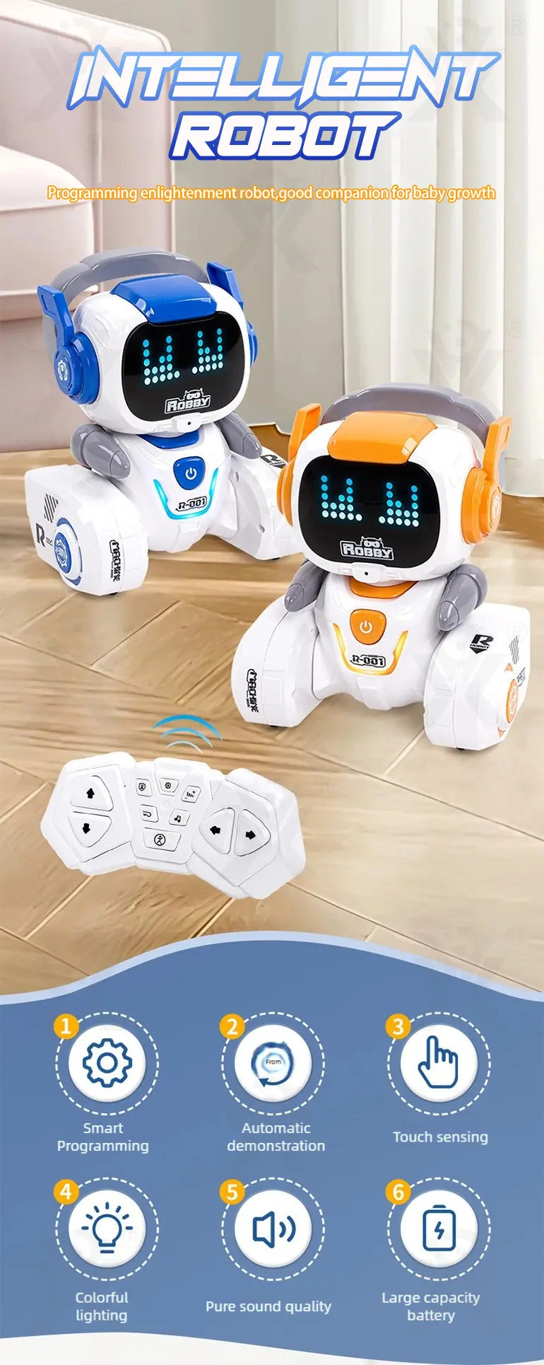 Wholesale Cute Intelligent Robot Toy - Factory Bulk Supply