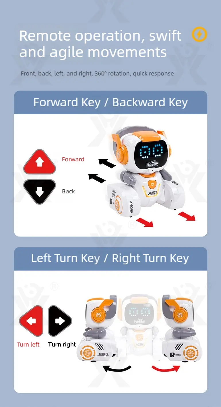Wholesale Cute Intelligent Robot Toy - Factory Bulk Supply