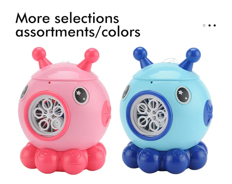 Wholesale Cute Octopus Bubble Blower Toy - Outdoor Play Toy